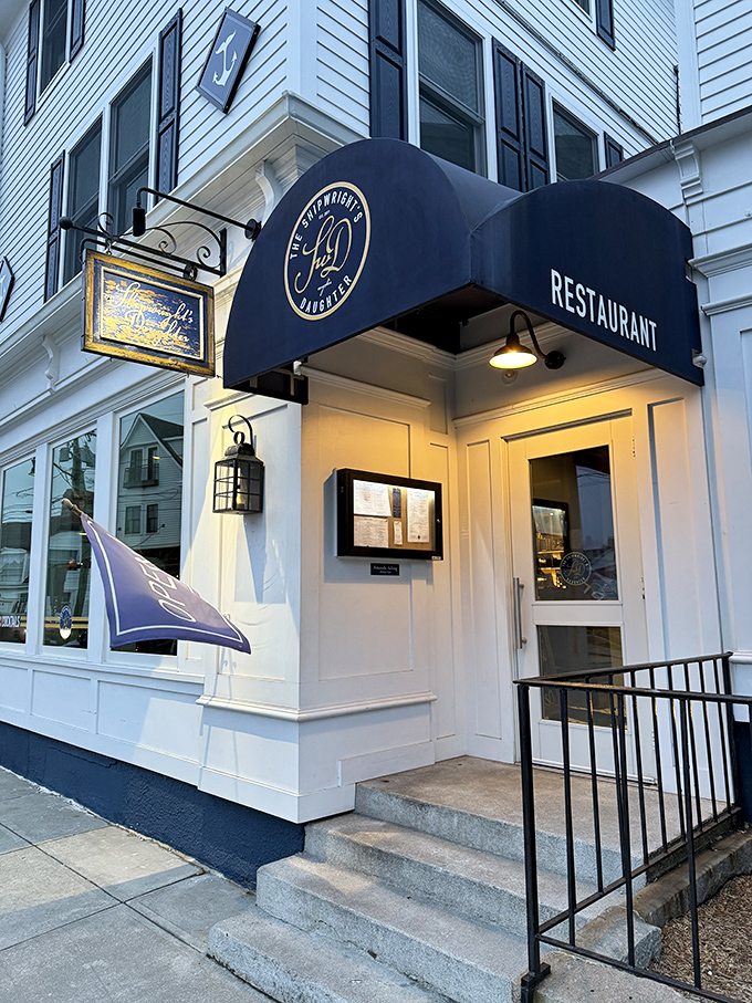 The Shipwright's Daughter combines nautical elegance with culinary craftsmanship, much like the vessels that once took shape along these same shores.