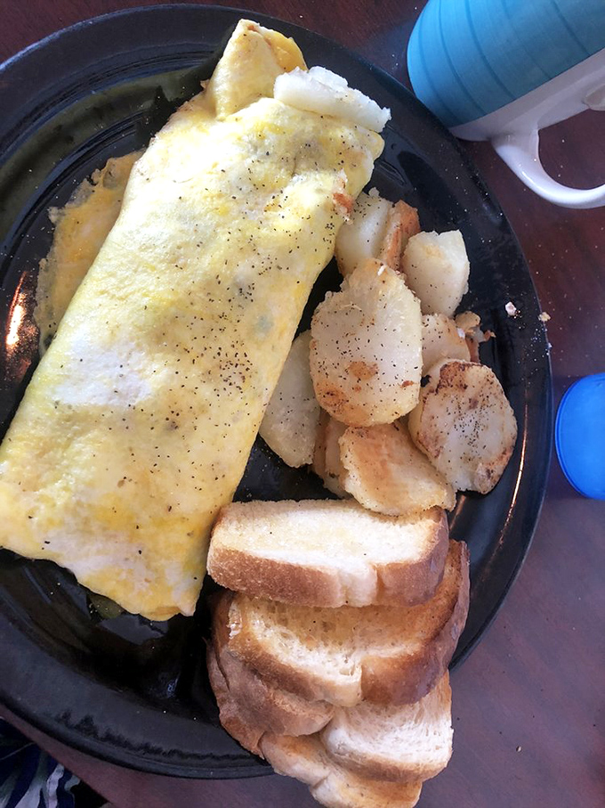 This Western omelet is what other omelets aspire to be when they grow up&mdash;fluffy, generously filled, and paired with potatoes that clearly graduated with honors.