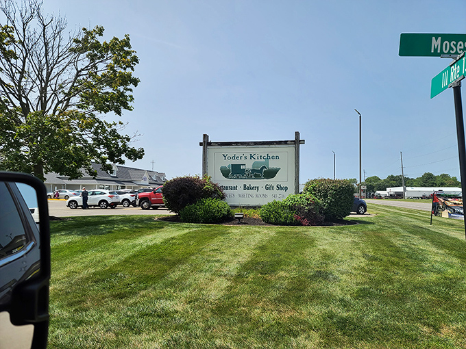Nothing says "cultural crossroads" quite like seeing a traditional Amish buggy parked outside Roselen's Coffees & Delights&mdash;yesterday and today sharing the same parking spot.