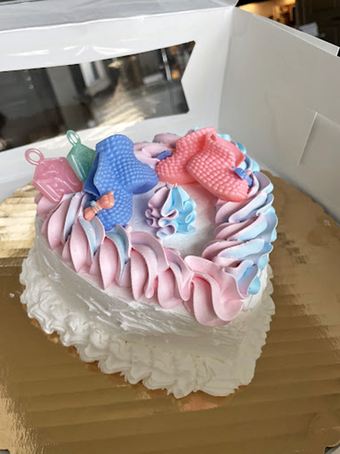 That heart-shaped baby shower cake isn't just dessert&mdash;it's edible art that makes grocery store sheet cakes hang their heads in shame. 