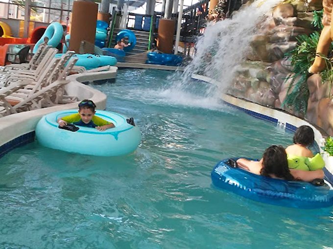 The lazy river &ndash; where the current does the work and you perfect the fine art of strategic inner tube navigation.