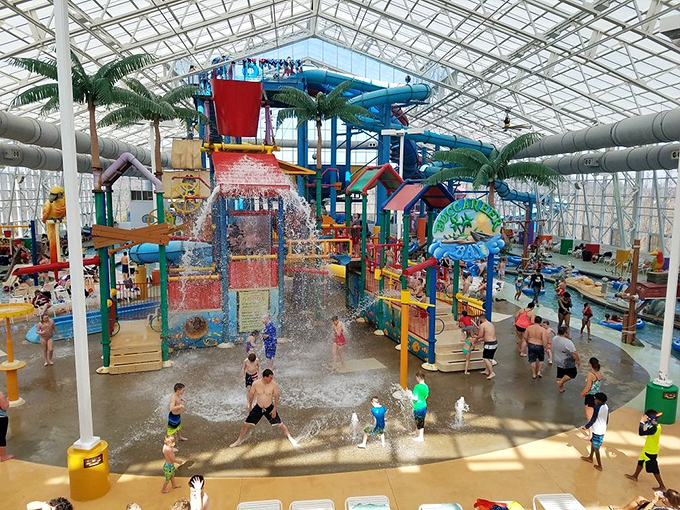 Basketball in water—because regular basketball wasn't challenging enough. The perfect activity for when your fingers have achieved maximum prune status.