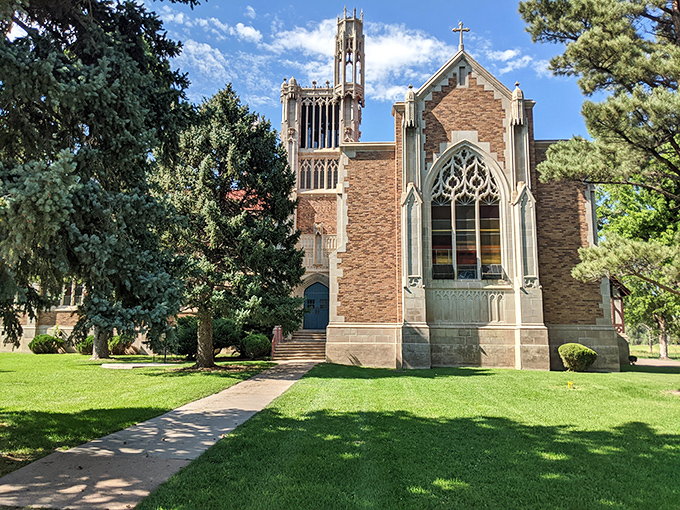 Gothic architecture that would make European cathedrals jealous, right in affordable Ca&ntilde;on City. Sunday services with stained glass views that rival art museums.