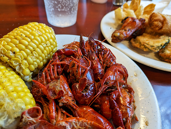 The buffet line &ndash; where hope, hunger, and strategy converge. Veterans know to take a reconnaissance lap before committing to any selections. 