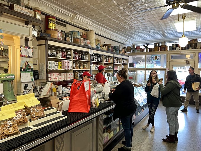 Where families come for lunch and leave with stories. These booths have hosted first dates, family reunions, and countless "just one more bite" negotiations.