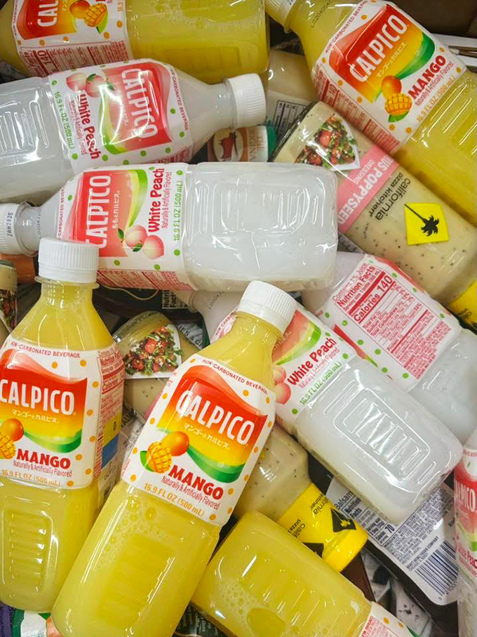 Calpico drinks in tropical flavors that transport your taste buds to vacation mode, even when you're just in The Dalles.