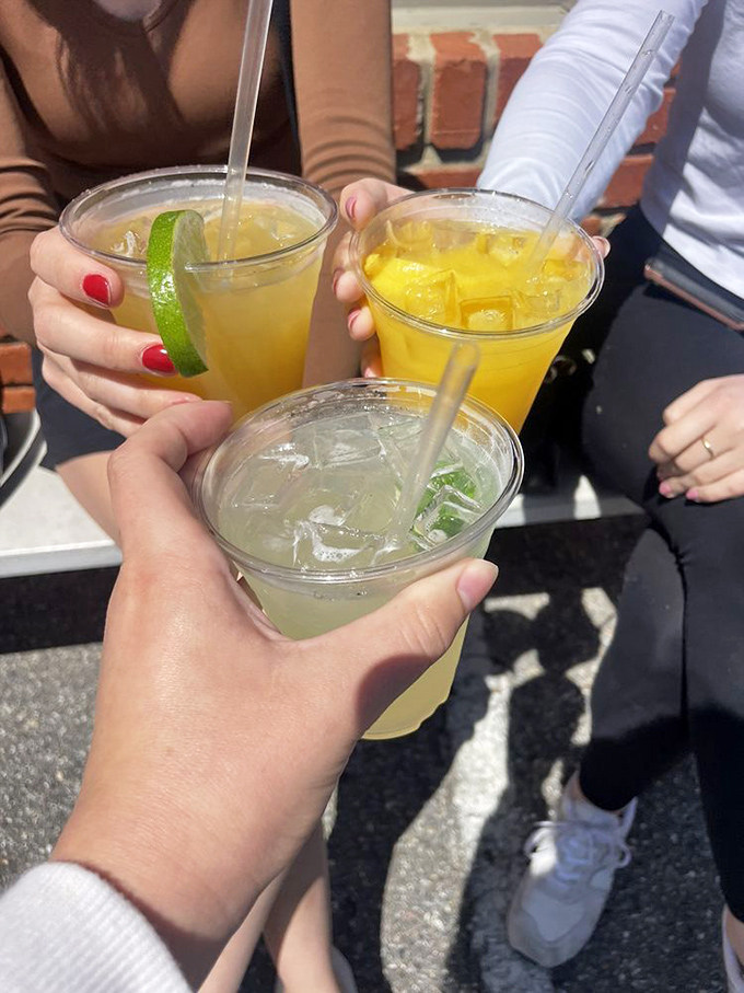 The holy trinity of summer refreshment&mdash;each sip promising to cut through the richness of crab and complement the spice. Plastic cups never held such treasure.