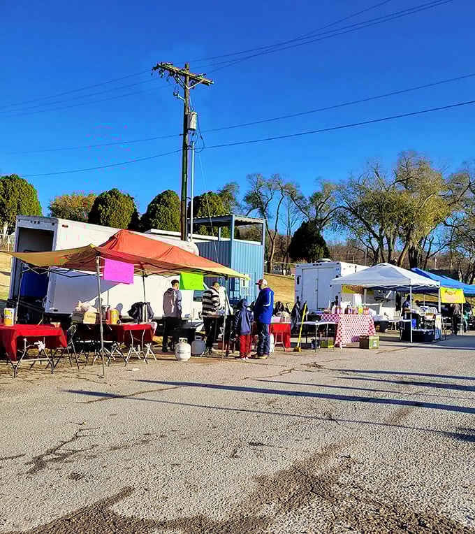 Weekend swap meets transform the grounds into a treasure hunter's paradise&mdash;one person's vintage oddity is another's must-have collectible.