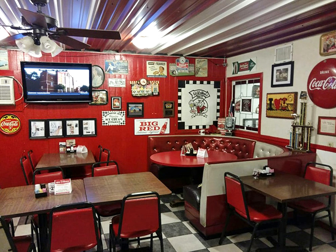 Red walls adorned with memorabilia tell stories older than most of the patrons&mdash;and twice as interesting.