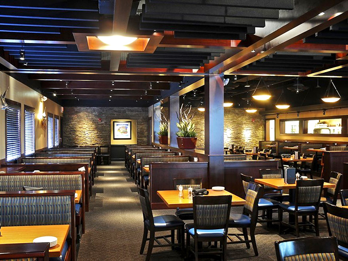 The dining room's thoughtful design means you can actually hear your dinner companions&mdash;a rare luxury in today's restaurant world. 