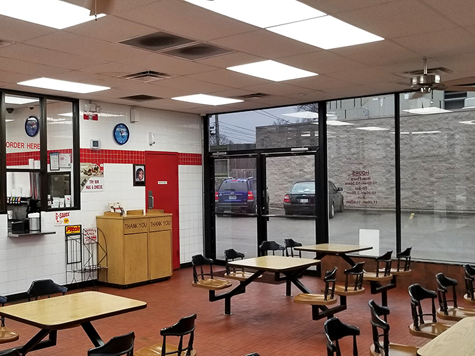 The battlefield where chicken cravings meet their match. Clean, efficient, and focused on the mission at hand.