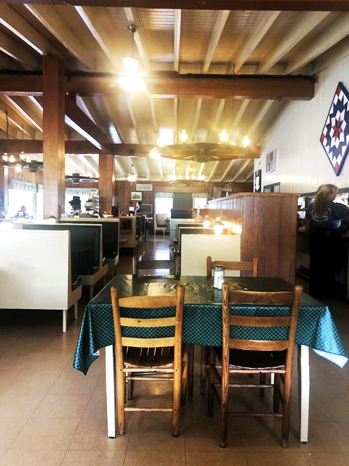 Each booth and table holds decades of vacation memories. If these walls could talk, they'd probably just say "pass the syrup."