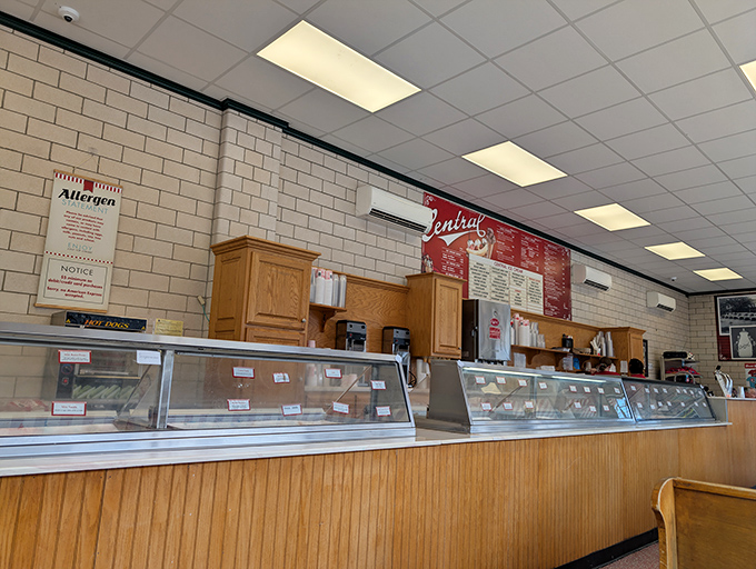 The display case&mdash;where dreams are stored at precisely 10 degrees Fahrenheit until they're scooped into your eager hands.