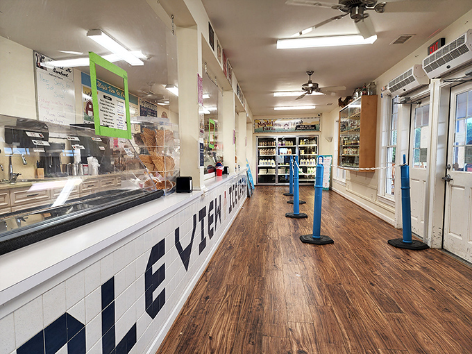 The ordering line &ndash; where strangers become comrades united by a common mission: securing the perfect scoop before heading to those rocking chairs.