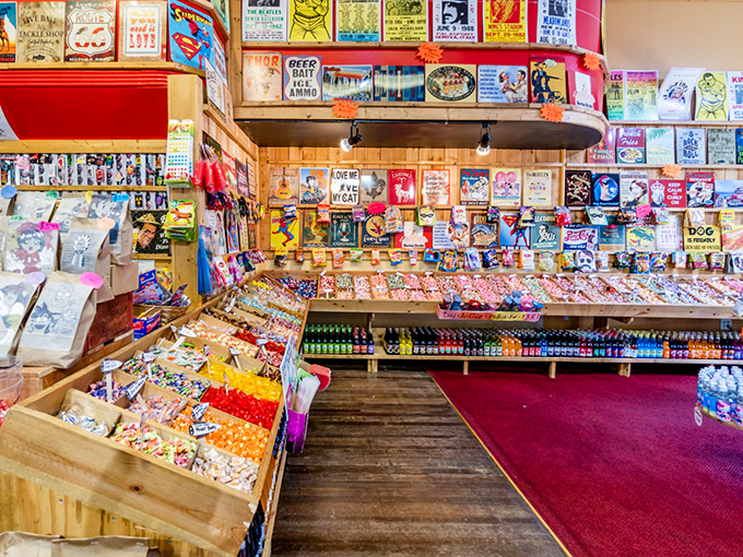 The candy equivalent of the Library of Congress, where every sweet memory from your past has been meticulously preserved and cataloged.