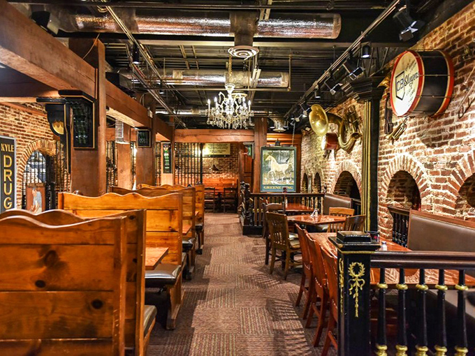 Exposed brick meets wooden booths in a space that feels like your coolest friend's living room, if that friend also happened to be an exceptional chef.