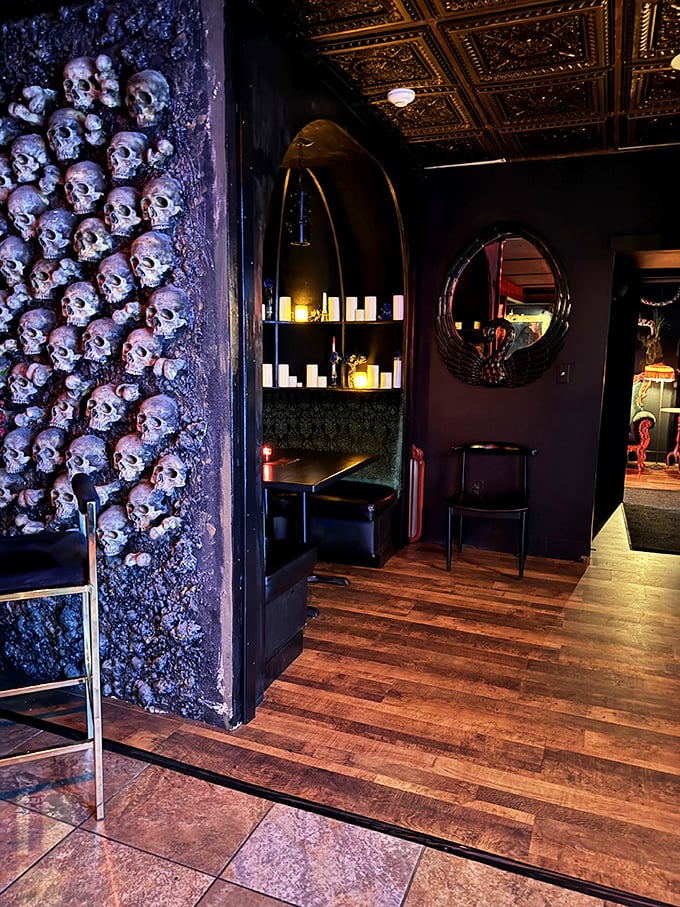 Gothic architecture meets mixology mastery &ndash; a bar that makes you feel like you're drinking in a cathedral dedicated to spirits of all kinds. 