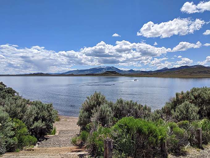 Just outside town, Nevada's natural beauty unfolds like a landscape painter's dream&mdash;water, mountains, and sky creating the perfect backdrop for digesting all that Basque food.