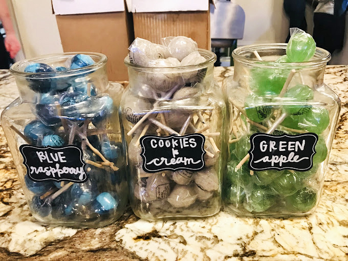 A treasure trove of handcrafted mix-ins awaits the adventurous, each jar containing possibilities limited only by imagination. 