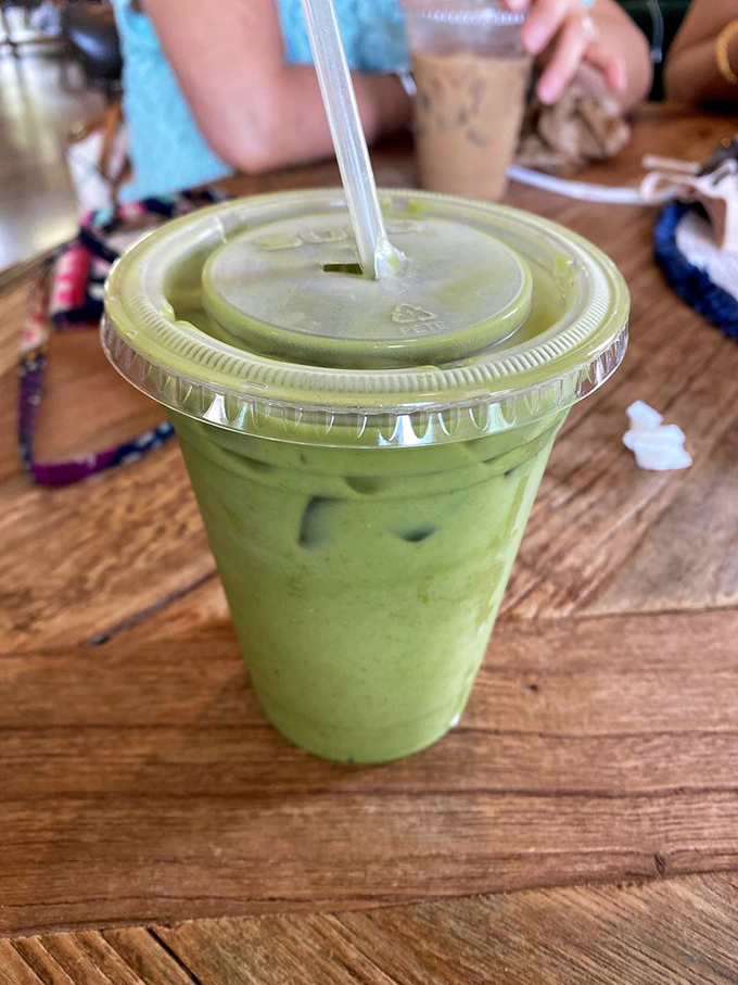 Iced coffee so rich and inviting it makes Alabama's summer heat seem like a blessing rather than a curse. Liquid salvation in a cup. 