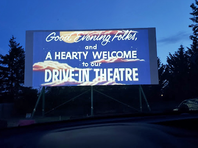 "Good Evening Folks," welcomes the screen at dusk, a greeting as warm and familiar as your grandmother's hug.