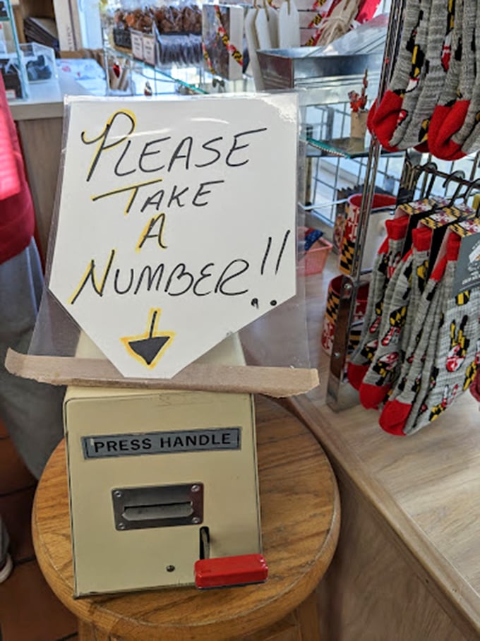 "Please Take a Number"&mdash;the most rewarding instruction you'll follow all day. Patience is a virtue that tastes like chocolate. 