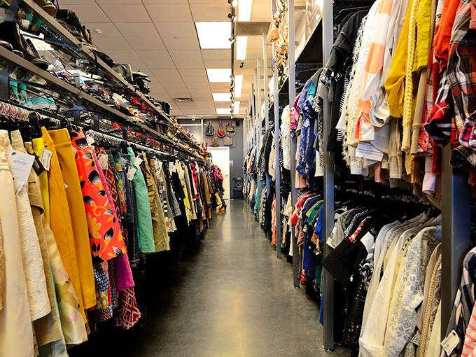 Rack after rack of fashion possibilities&mdash;where the thrill of the hunt meets the satisfaction of the bargain.
