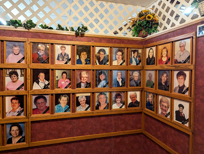 The Wall of Honor celebrates the dedicated volunteers who've preserved this unique slice of American history. Passion with a point, literally.