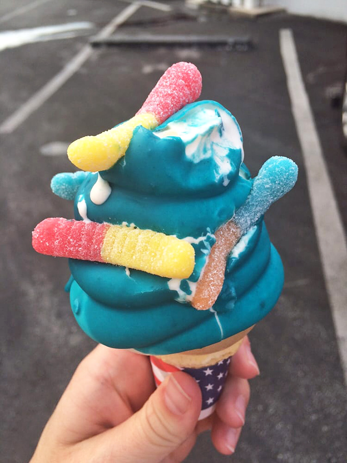 Inside Snookies, efficiency meets nostalgia. Those colorful treat photos aren't just decoration&mdash;they're previews of coming attractions.