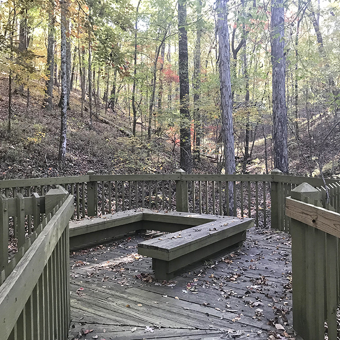 This peaceful rest area offers front-row seats to nature's theater&mdash;no tickets required, standing ovations encouraged.