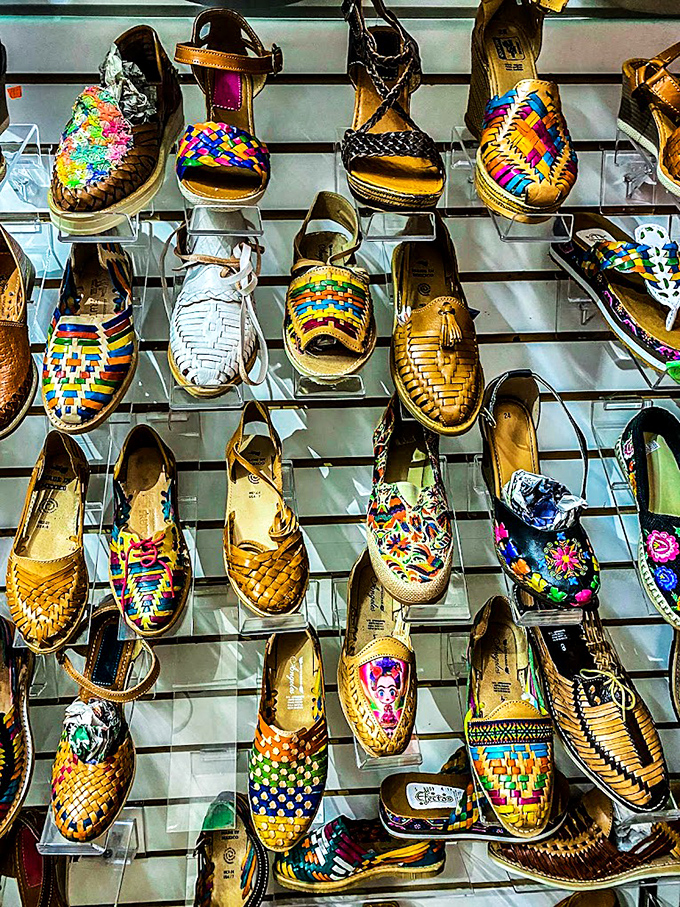 Woven wonders that bring vacation vibes to your feet. These aren't just sandals; they're portable sunshine with room for your toes.