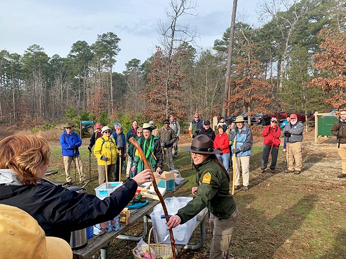Park rangers: part educators, part magicians. These outdoor professors transform ordinary walks into extraordinary journeys through Arkansas's natural history.