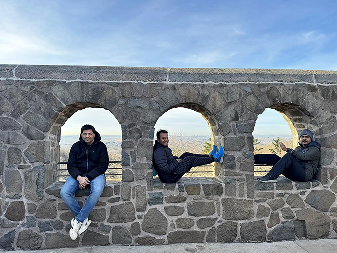 Window seats with no reservation required &ndash; just the small matter of climbing a mountain to secure the best view in town.