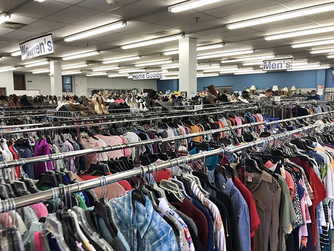 More wardrobe options than a Hollywood costume department. The perfect outfit is hiding somewhere between "almost" and "absolutely perfect."