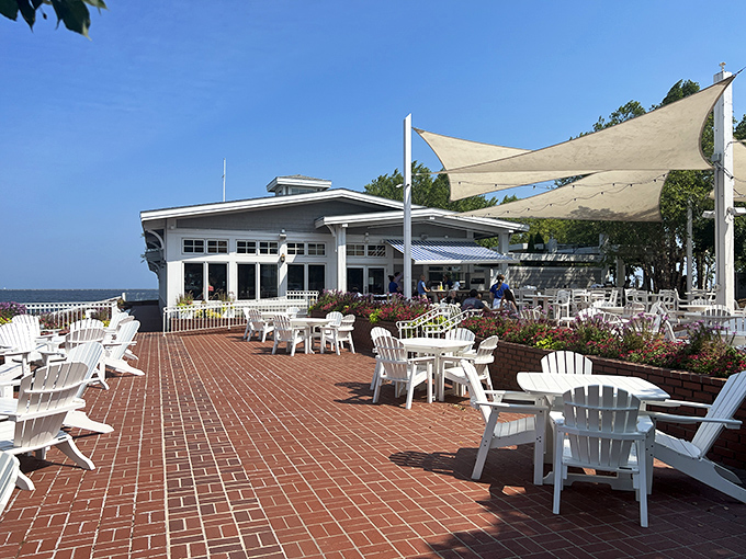 Harbor House: Waterfront dining with white Adirondack chairs&mdash;like someone turned a postcard into a restaurant! Lake Michigan views that steal the show.