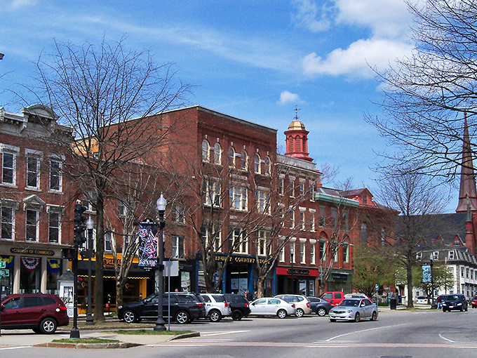Keene's classic brick buildings frame a downtown where you're never more than a handshake away from a friendly face.