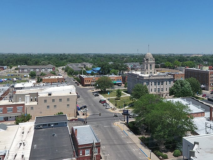 Newton's downtown skyline offers small-city amenities with small-town prices. The math finally works in retirement's favor.