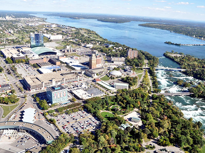 Beyond the tourist crowds, Niagara Falls residents enjoy spectacular views and some of the state's most affordable housing.