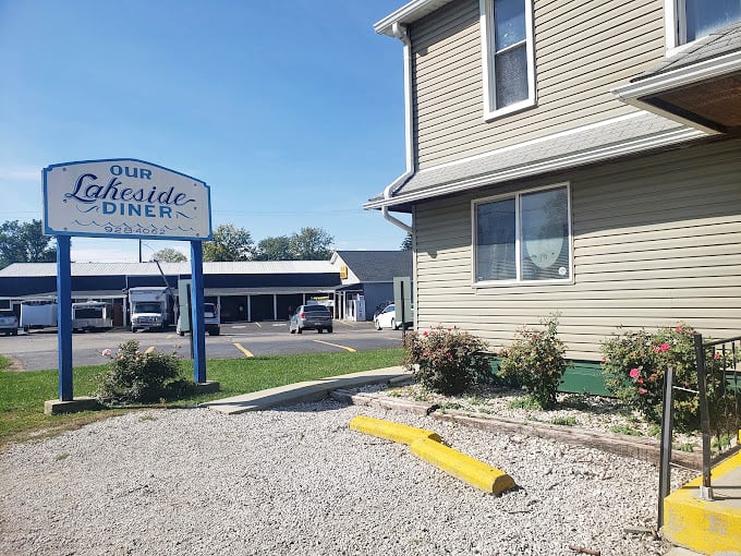 Our Lakeside Diner: This converted house with its cheerful blue sign feels like visiting a friend who happens to make the best comfort food in three counties.