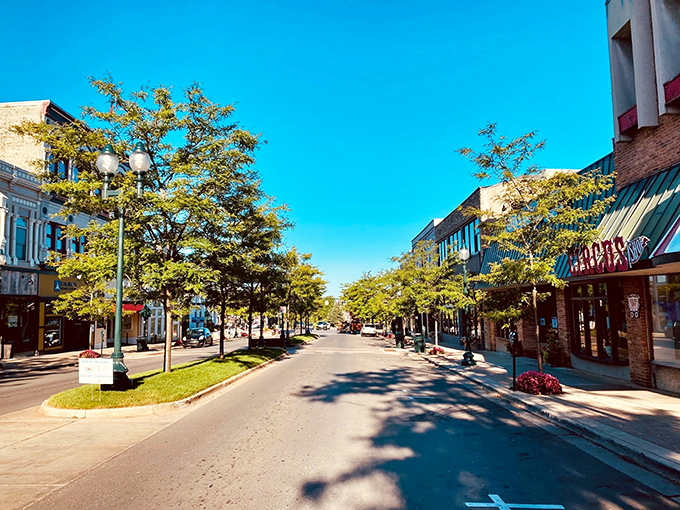 Petoskey's tree-lined downtown offers shade for your summer strolls and shelter for your retirement savings &ndash; beauty meets affordability.