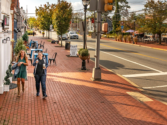 Roseland: Brick sidewalks and tree-lined streets make daily walks a pleasure, not just exercise. Suburban charm with character.