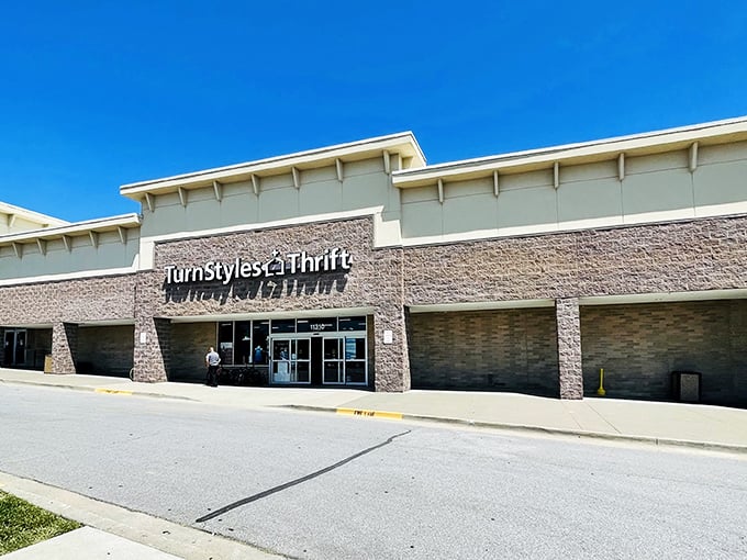 TurnStyles' modern exterior houses a thrift experience that feels more "boutique" than "bargain bin" &ndash; Marie Kondo would approve.