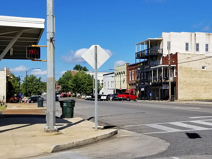 Tuscumbia's antique buildings stand shoulder to shoulder, creating a downtown that feels like a living museum without the admission fee.