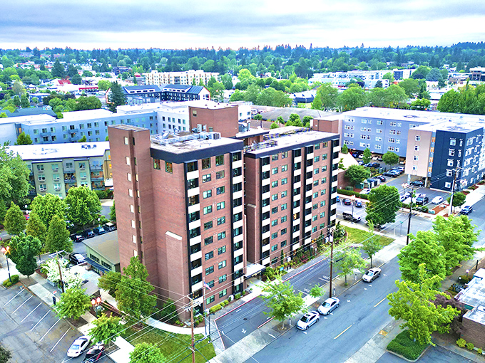 Vancouver's urban waterfront blends sleek high-rises with marina access, offering city convenience with nature at your doorstep.