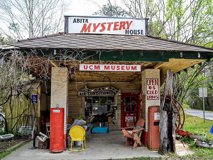 "Mystery House" perfectly describes this Abita Springs landmark where oddities and curiosities have found their forever home.