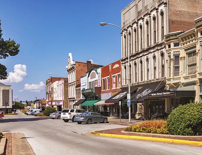 Sunset paints Bowling Green's historic buildings in golden light&mdash;almost as golden as the savings in your bank account.