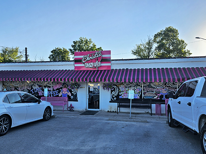 Christi's Cafe: When a diner decorates with this much personality outside, you know the pancakes inside aren't afraid to show some character too.Add to Conversation