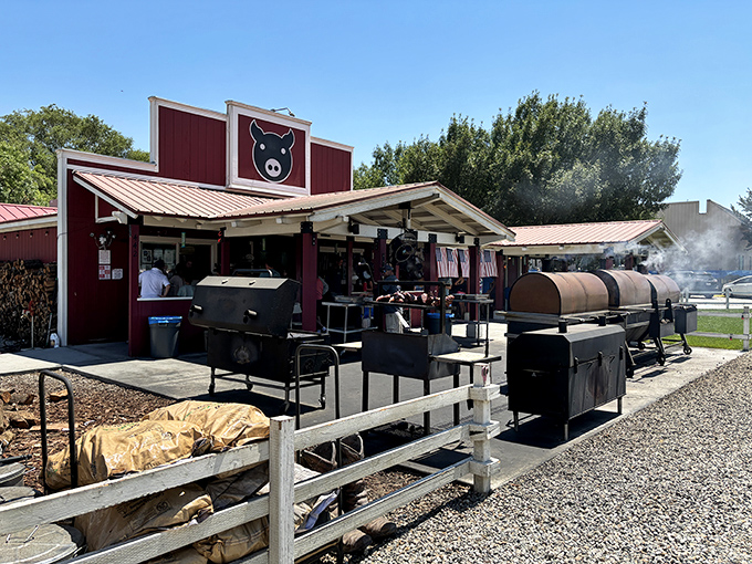 Copper Top BBQ: "Food Makes Friends" indeed! This mountain-adjacent smoke shack turns road-trippers into regular pilgrims.