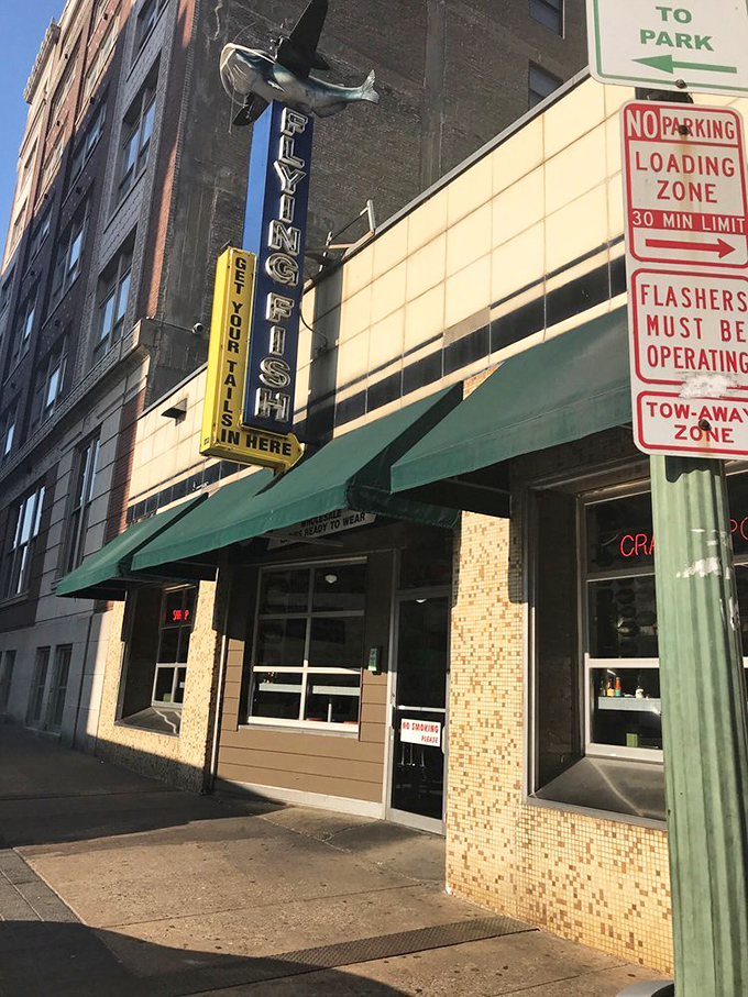 The kind of unpretentious facade that promises what matters is happening inside, not outside &ndash; the architectural equivalent of "trust me on this one."