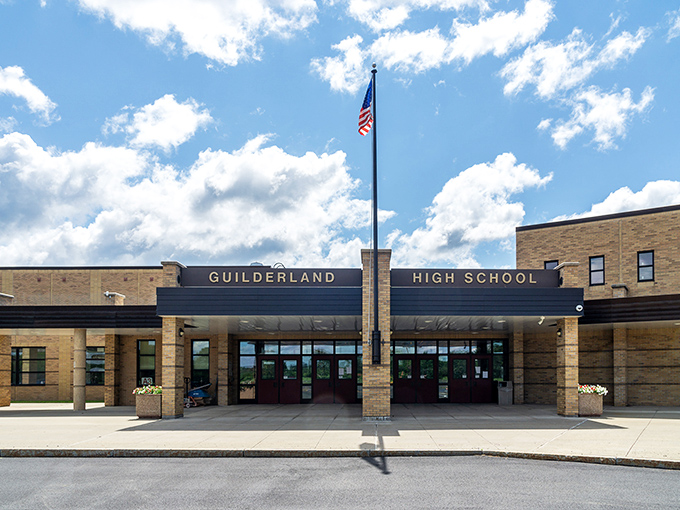 Modern brick buildings and well-maintained facilities reflect Guilderland's commitment to community services you'll actually want to use.